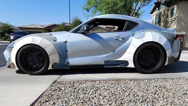 should i paint over my car body kit