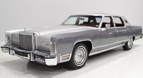 two tone paint lincoln town car