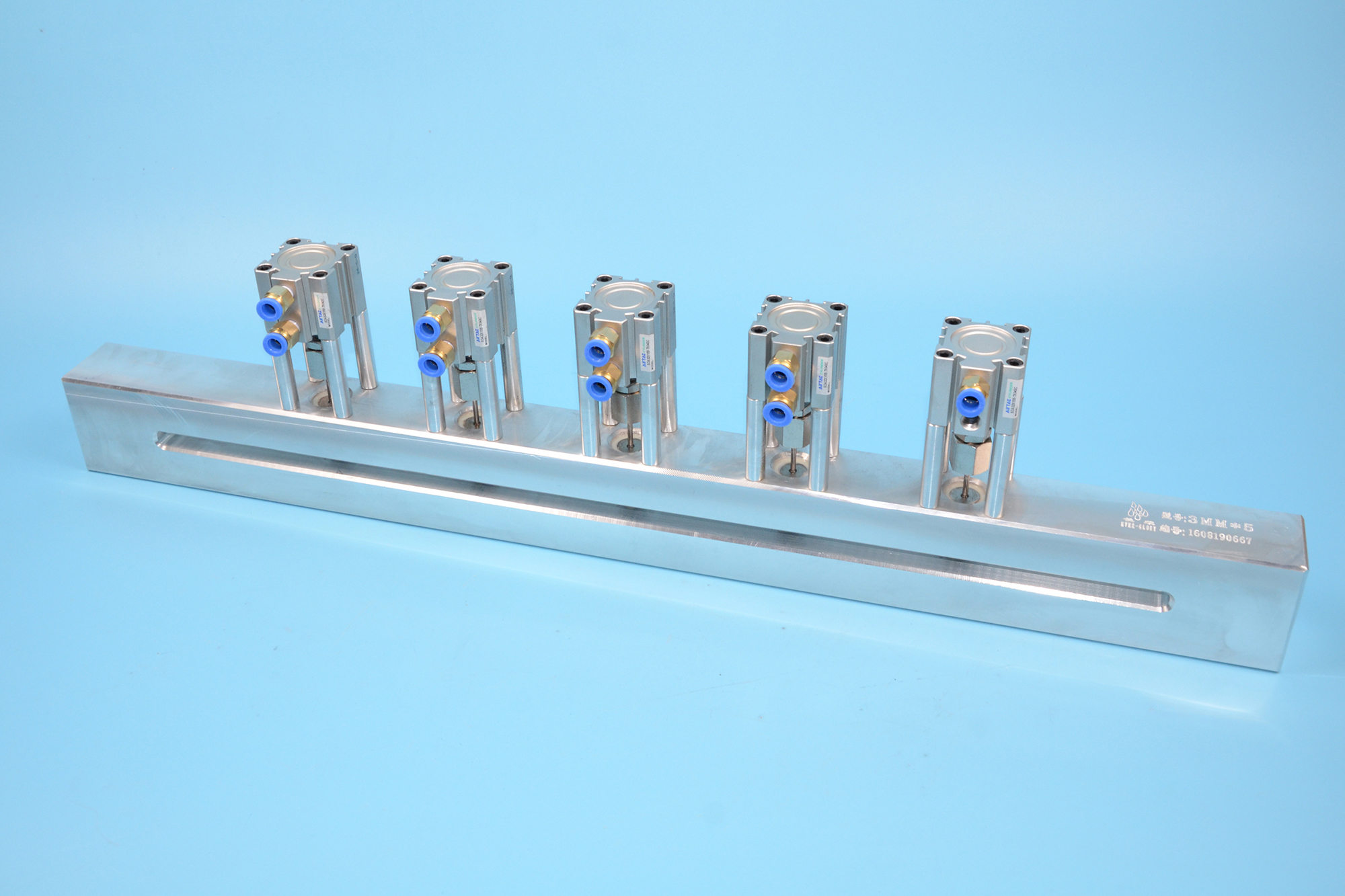 Pneumatic 5-Φ3mm Round Hole Punches for File Pocket,Flexible Packaging Bag