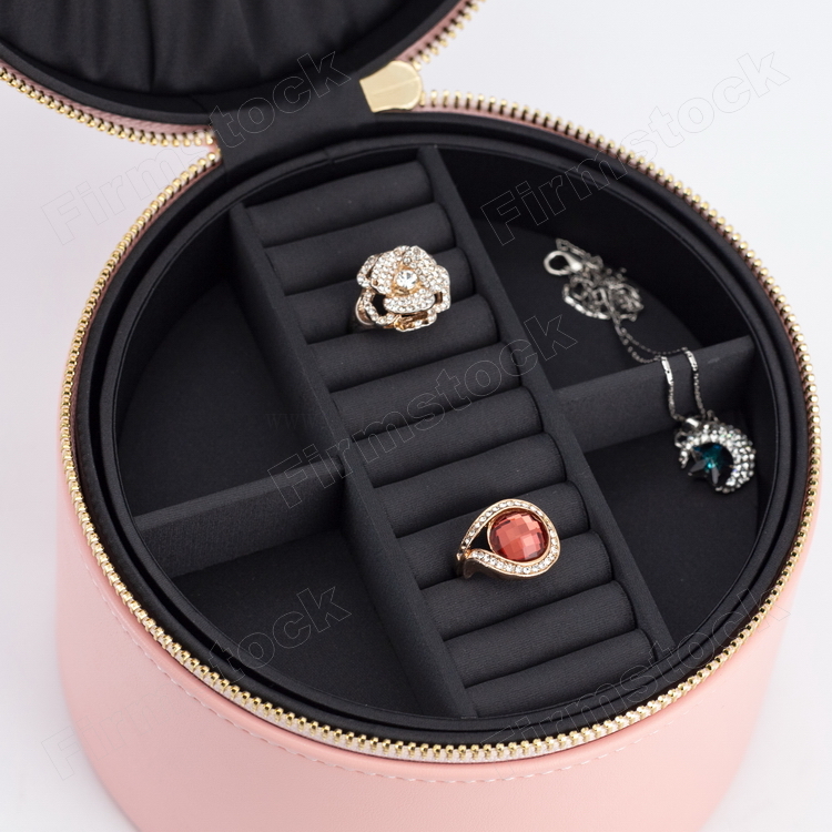 OEM Custom OEM design LOGO New Pu leather and frabic make up cosmestic ...