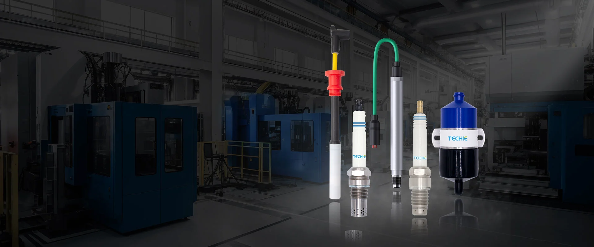 Efficient Spark Plugs, Cogeneration Plants, Jenbacher Engine - TECHIE