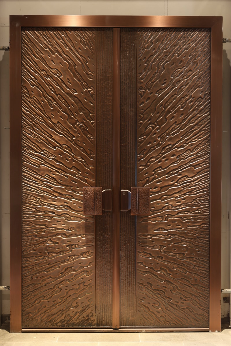Copper Interior Door Materials